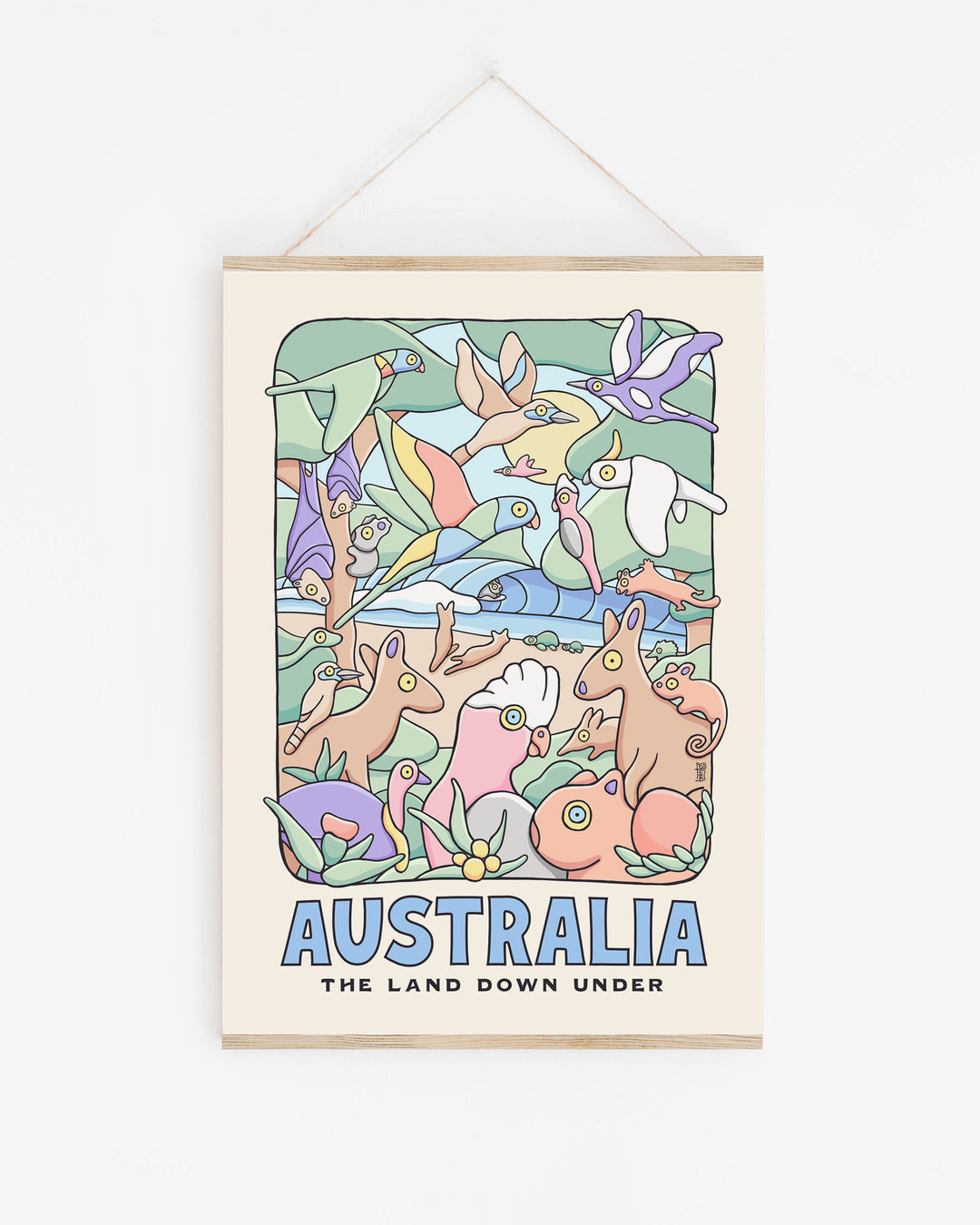 Australia Poster by Brentos